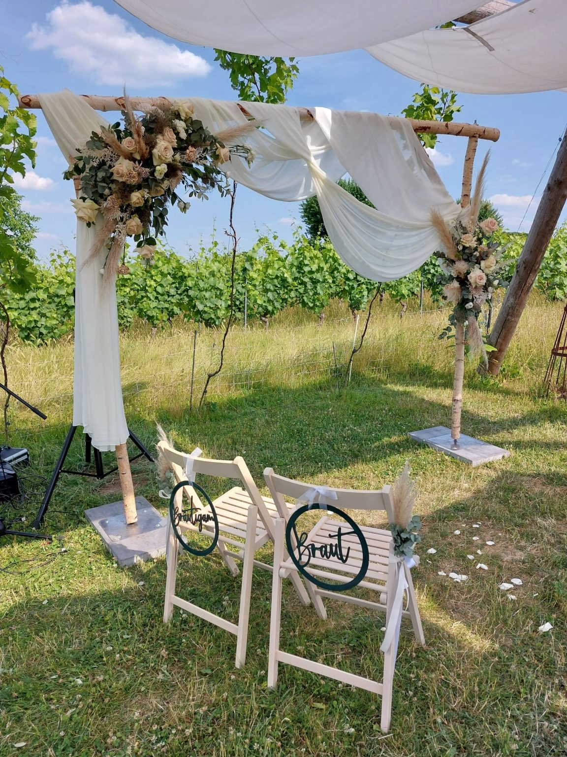 Traubogen mieten - fiderallala Traumhochzeiten